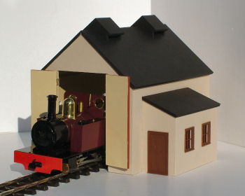Engine shed